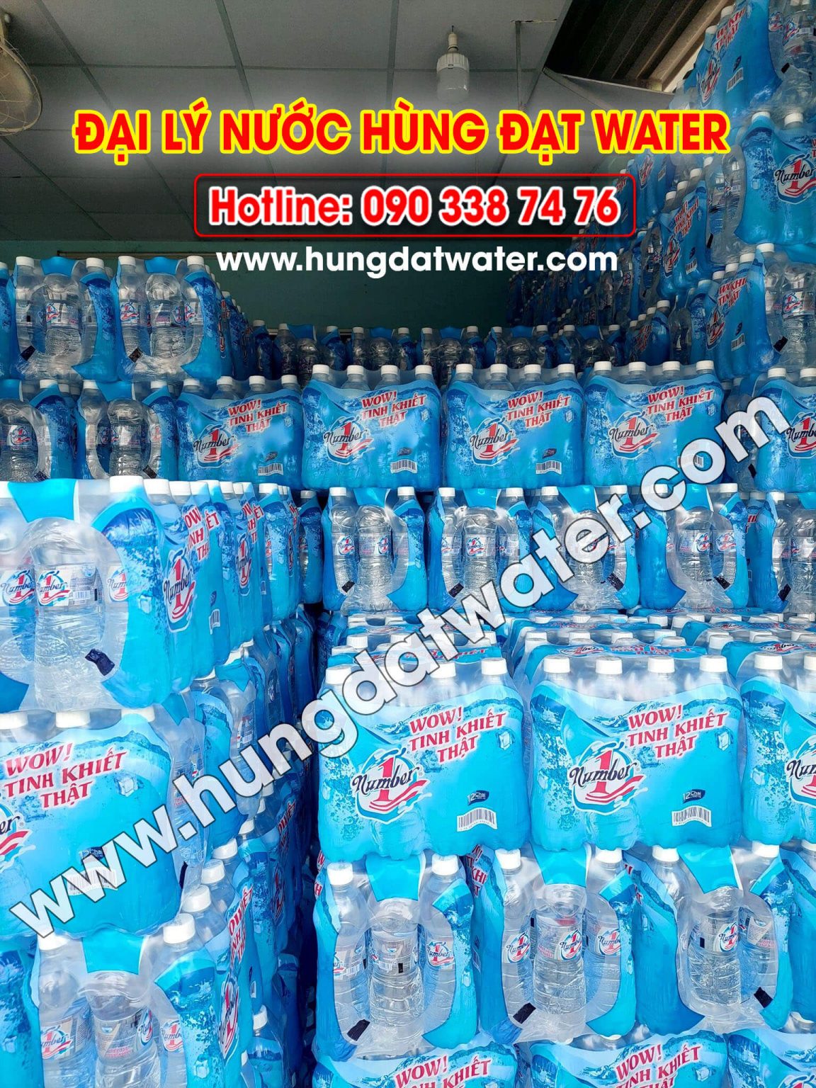 Nước suối Number 1 500ml (24 chai), giao sỉ và lẻ giá rẻ